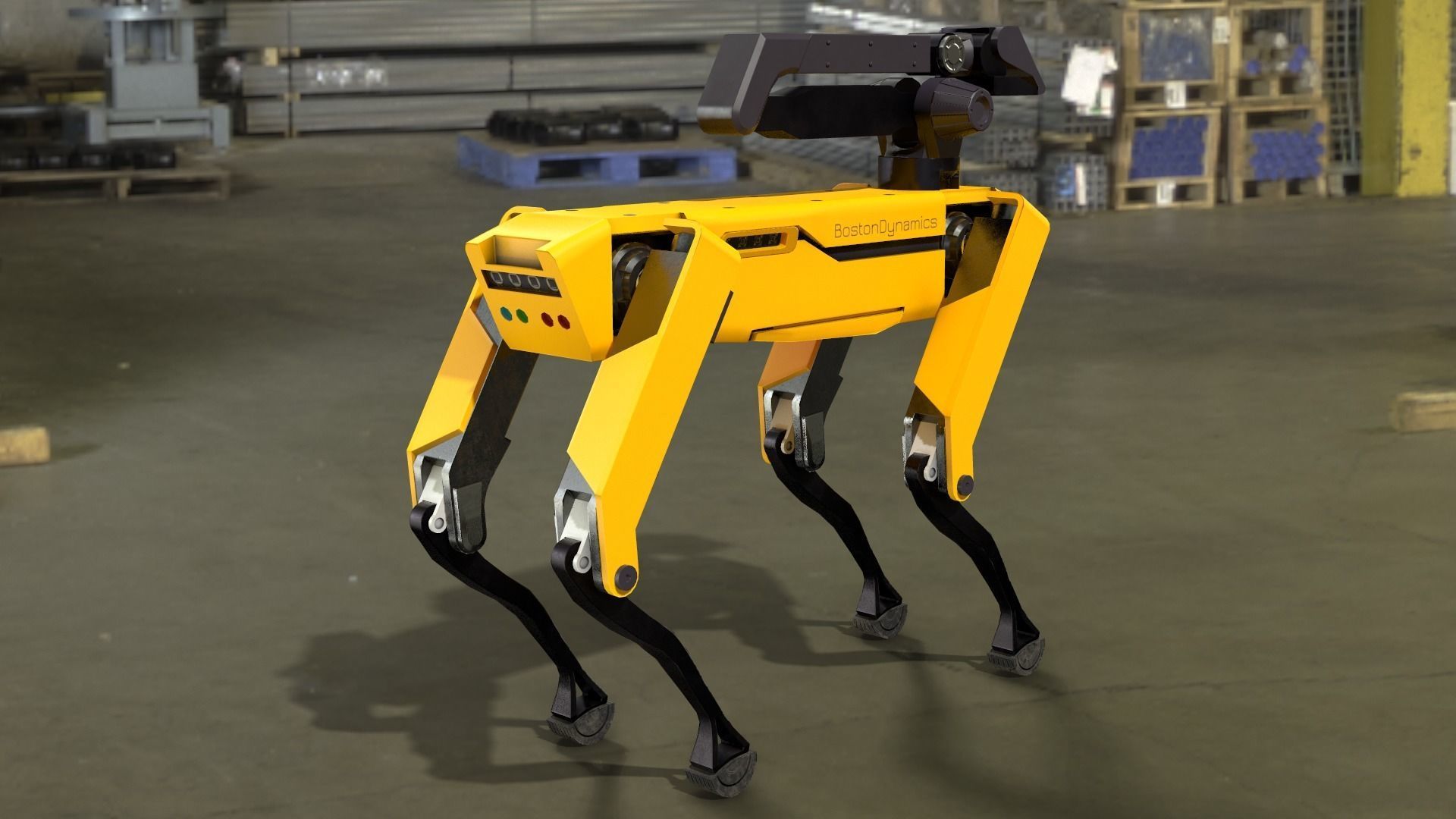 3D model Boston Dynamics Robots Collection VR / AR / low-poly | CGTrader