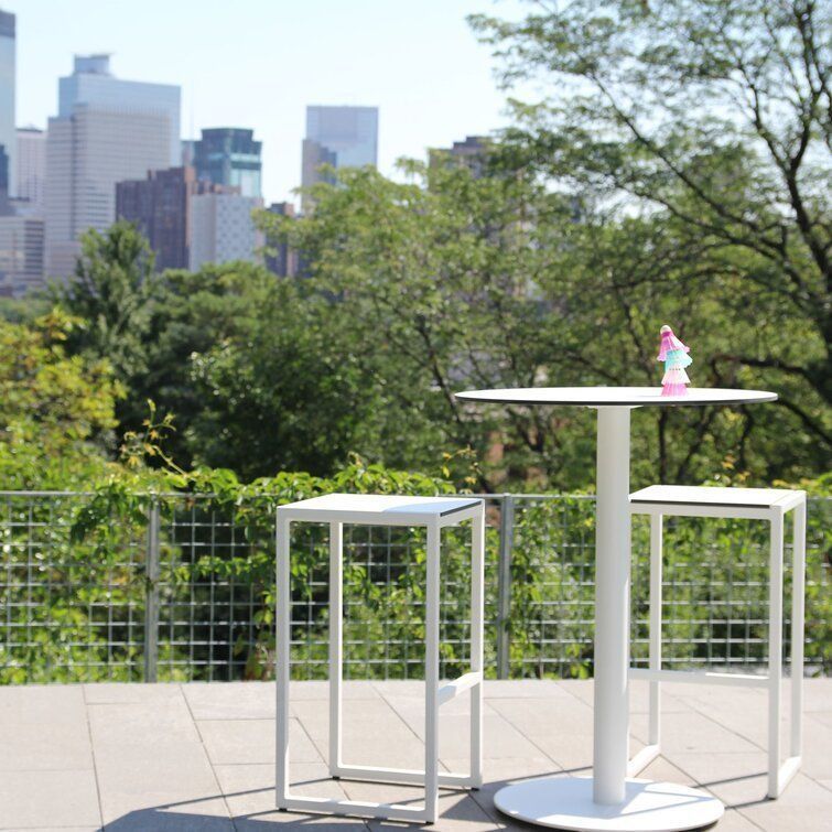 Skiff Metal Eames Bar Tall High Table free 3D model | CGTrader