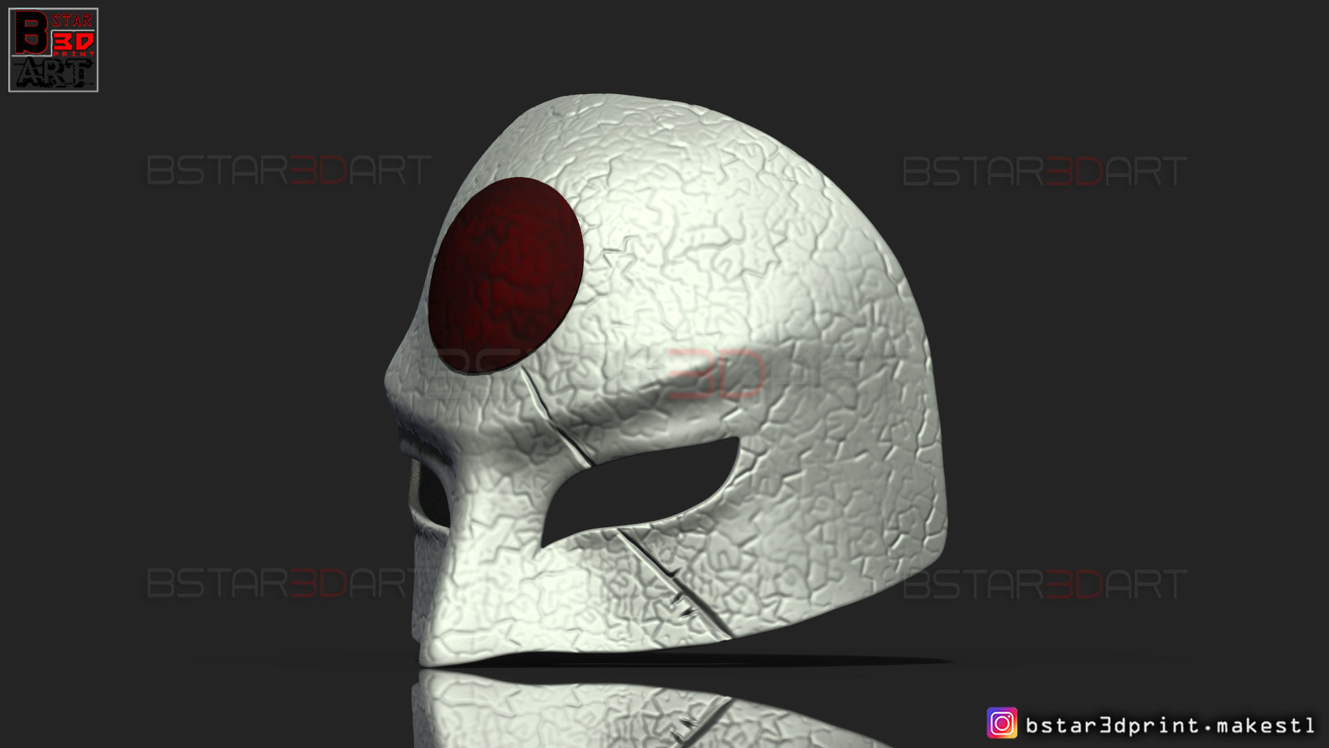 Katana Mask - The Suicide Squad - DC Comics cosplay 3D model 3D ...