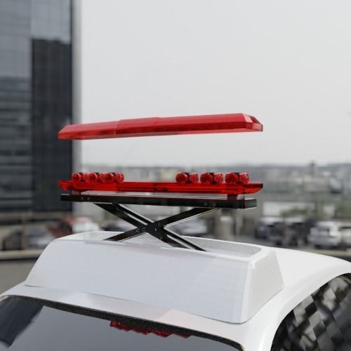 POLICE LIGHTS - 31JUL - 01 3D model 3D printable | CGTrader