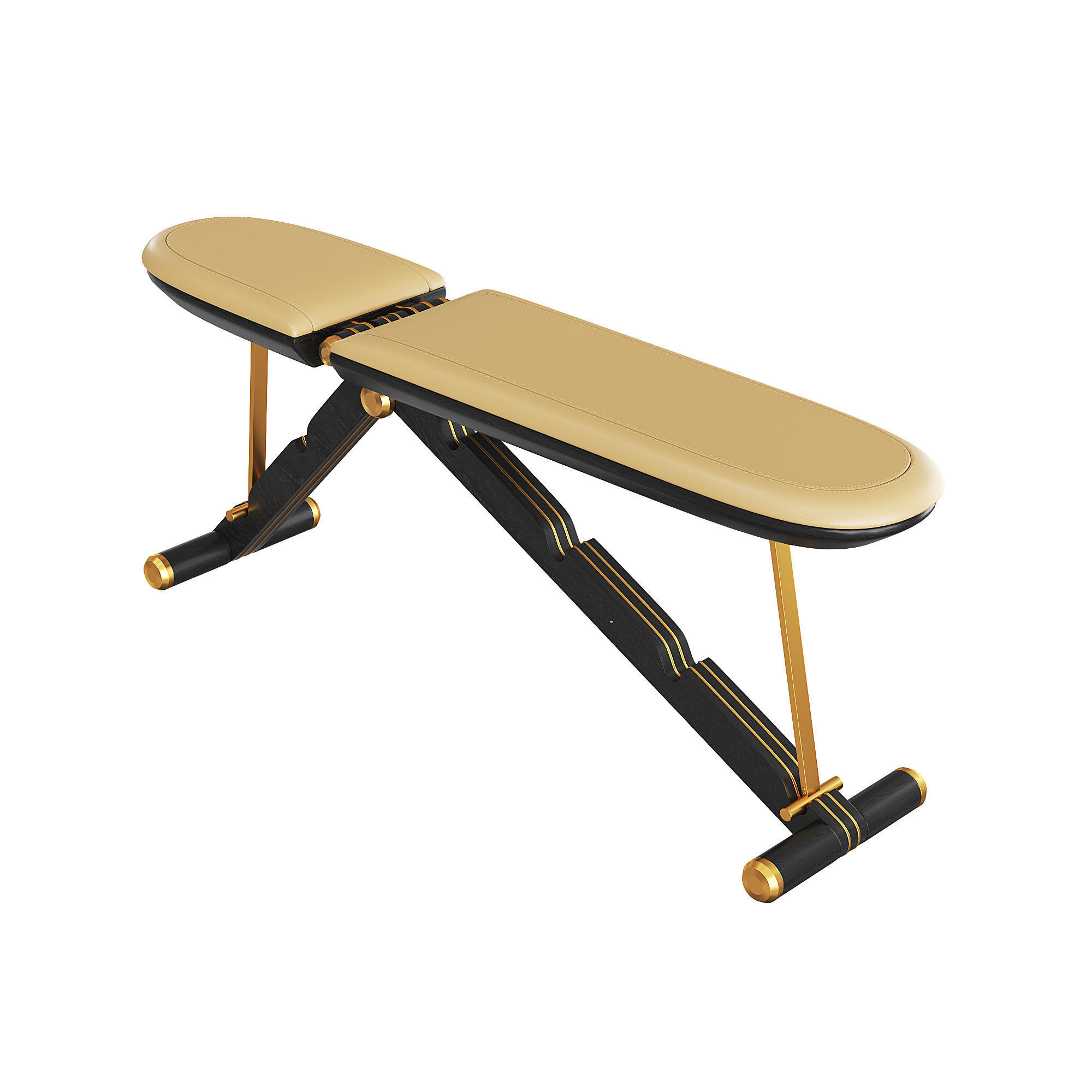 PENT luxury fitness equipment Bench 3D model | CGTrader