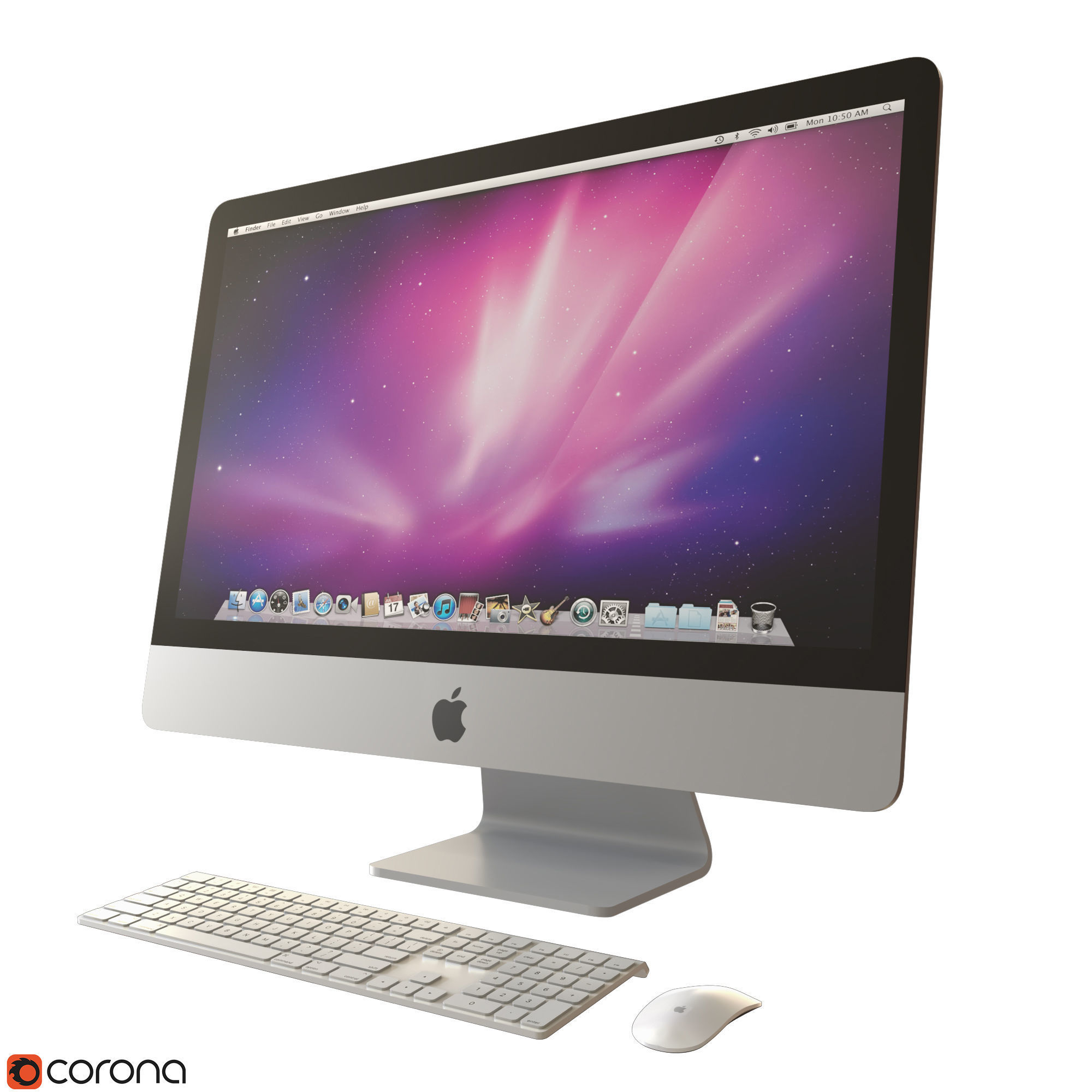 iMac 2 apple desktop computer 3D model | CGTrader