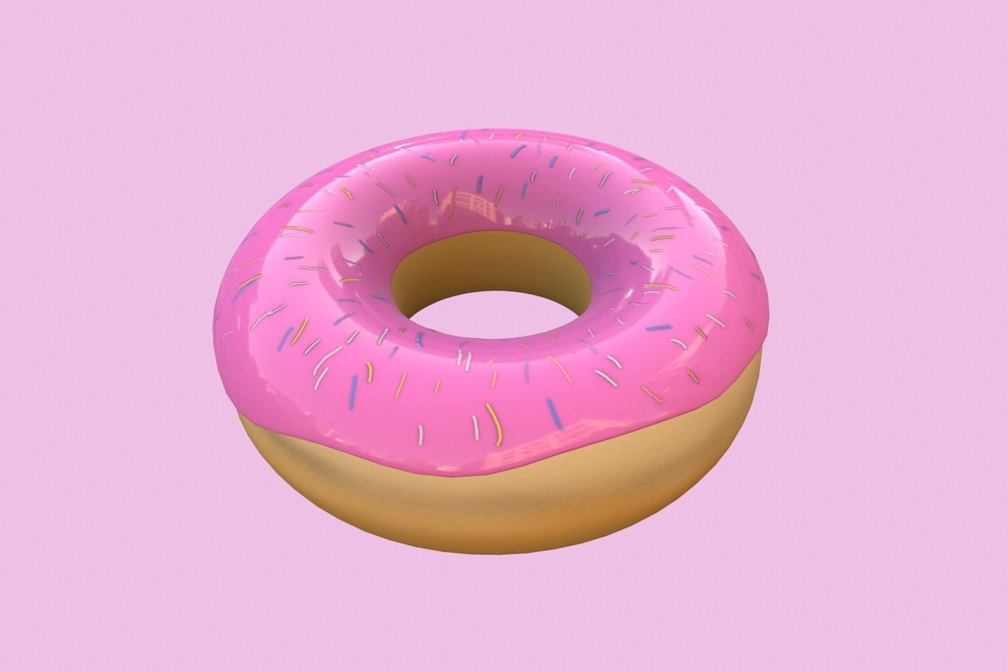 3D model Donut VR / AR / low-poly | CGTrader