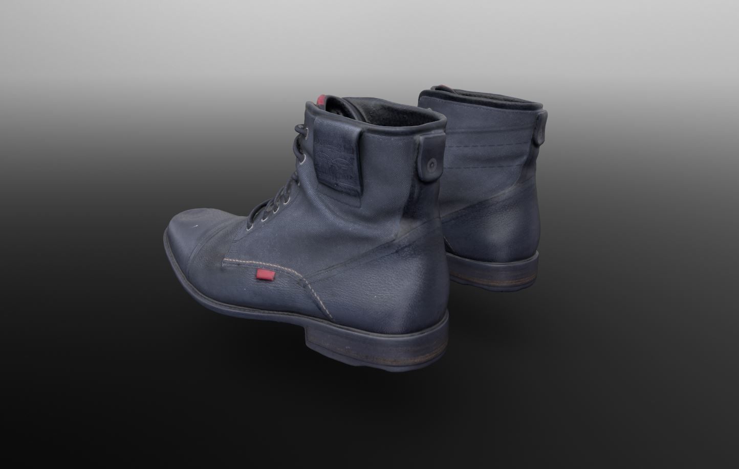 3D model Ankle Boot Full 3D Scan for Unreal Unity Reallusion FBX 3D ...
