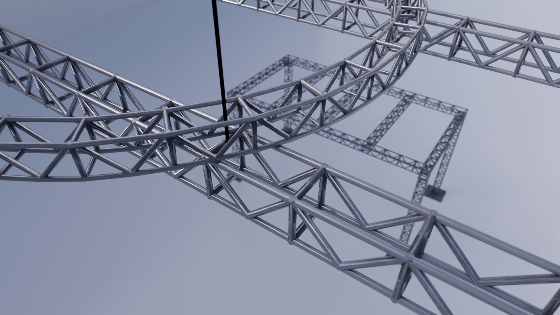 3D model Truss Set metal structure VR / AR / low-poly | CGTrader