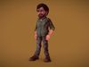 3D model Gabbar cartoon rigged VR / AR / low-poly | CGTrader