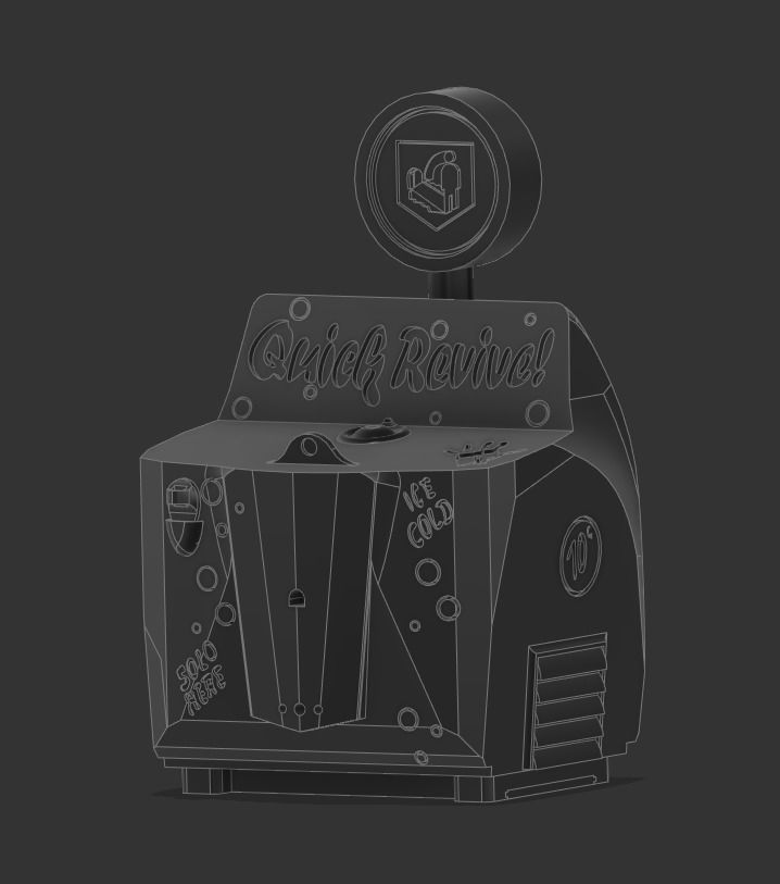 QUICK REVIVE CALL OF DUTY ZOMBIE 3D model 3D printable | CGTrader