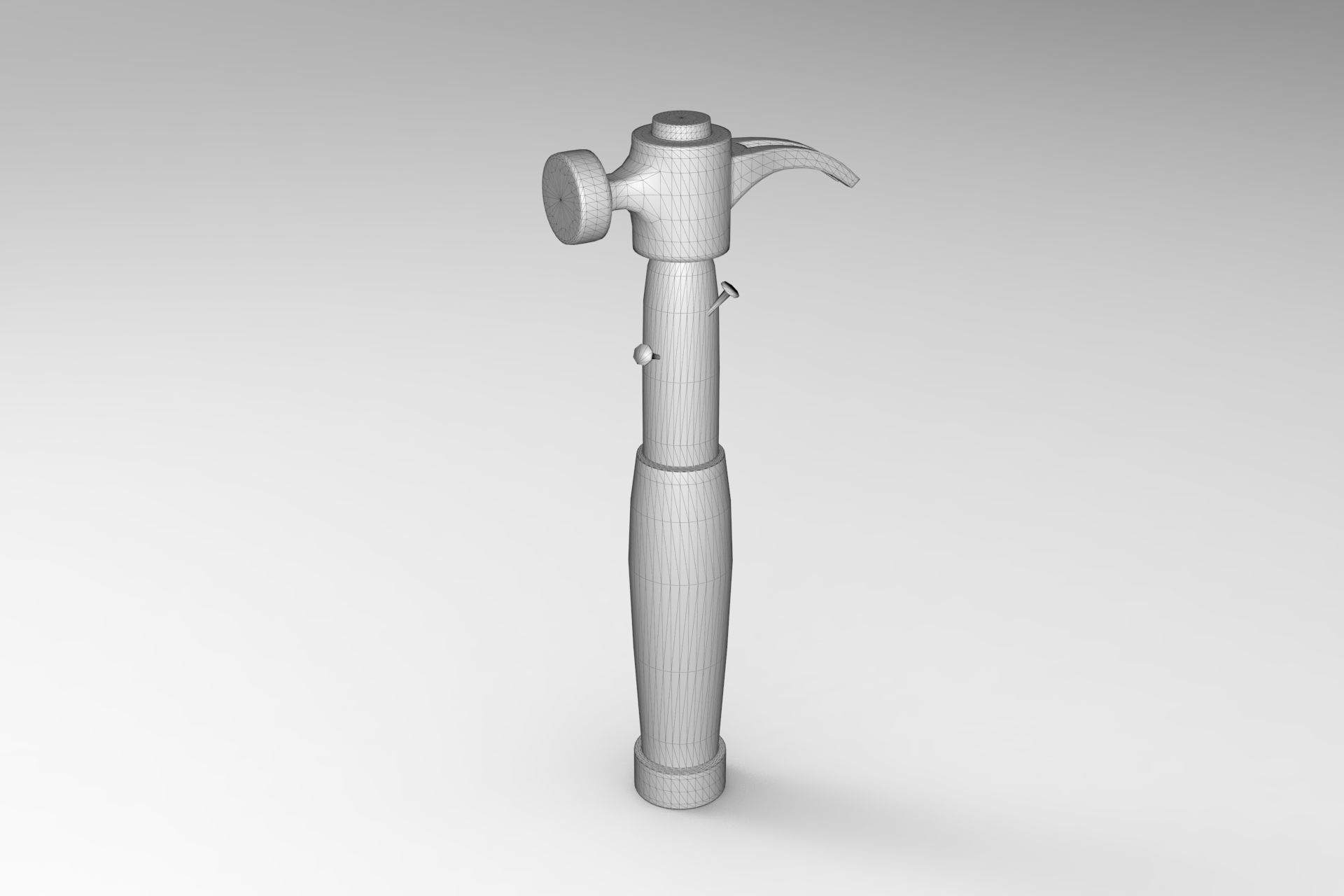 3D model Hammer VR / AR / low-poly | CGTrader