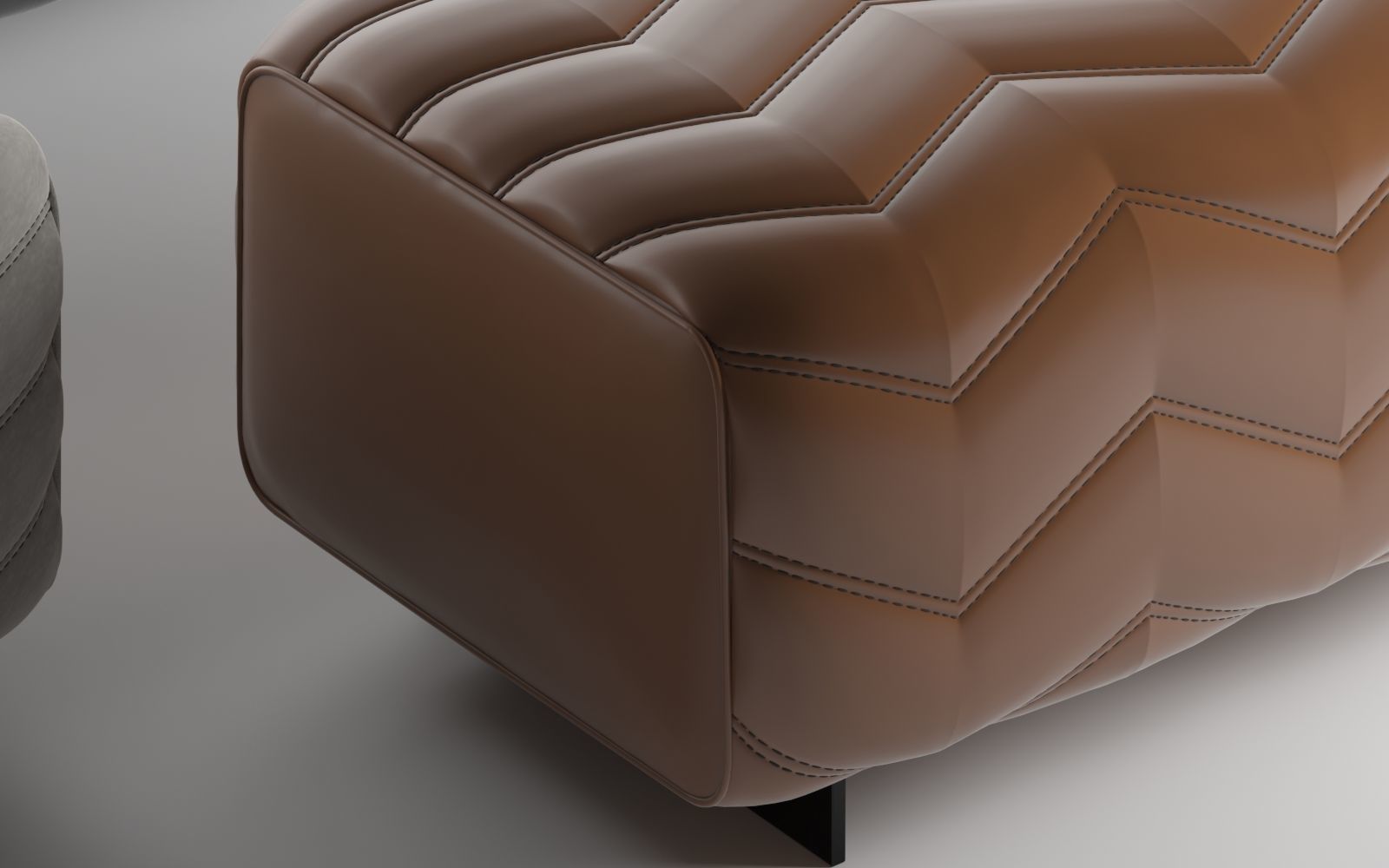 Quincy Bench Minotti 3D model | CGTrader