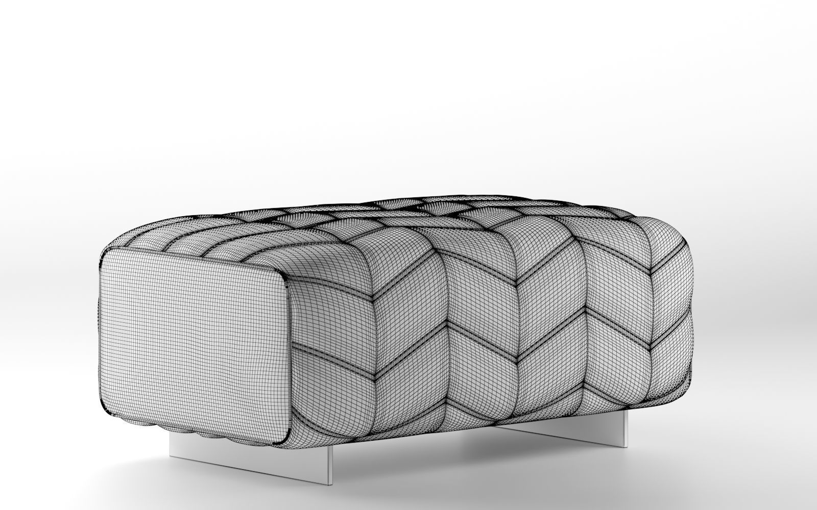 Quincy Bench Minotti 3D model | CGTrader