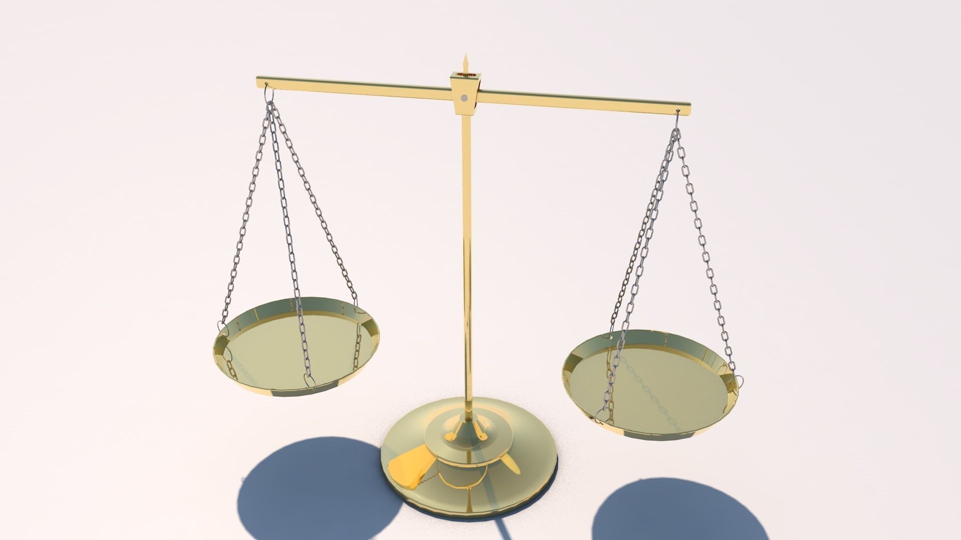 Scales of justice free 3D model | CGTrader