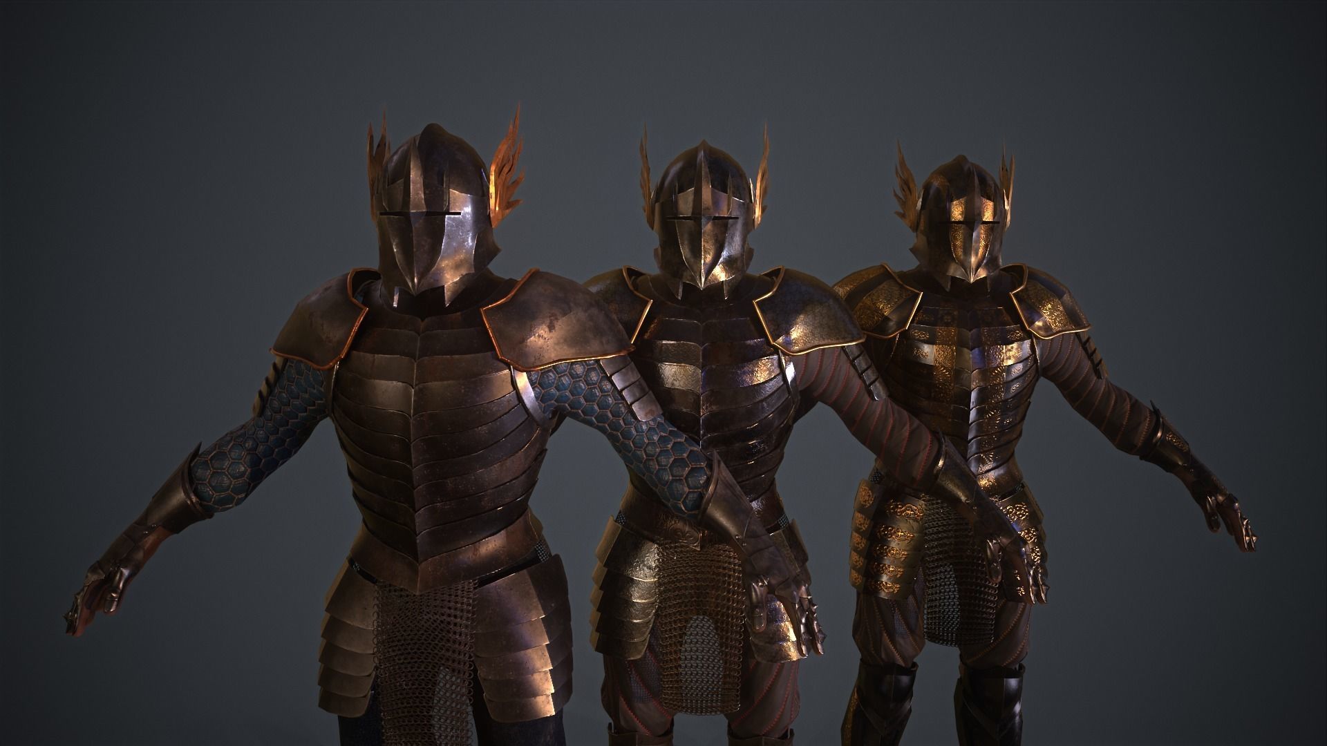 3D model Royal Armor VR / AR / low-poly | CGTrader