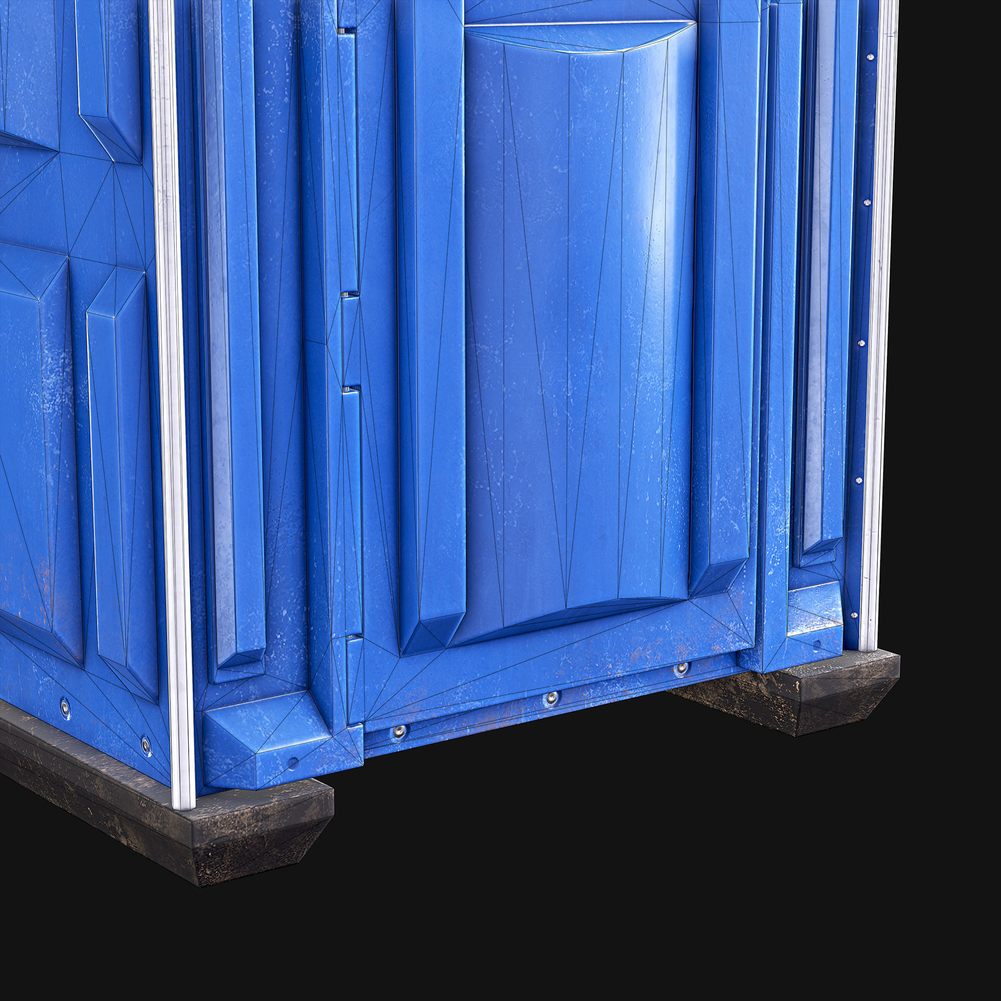 3D model Portaloo Portable Toilet VR / AR / low-poly | CGTrader