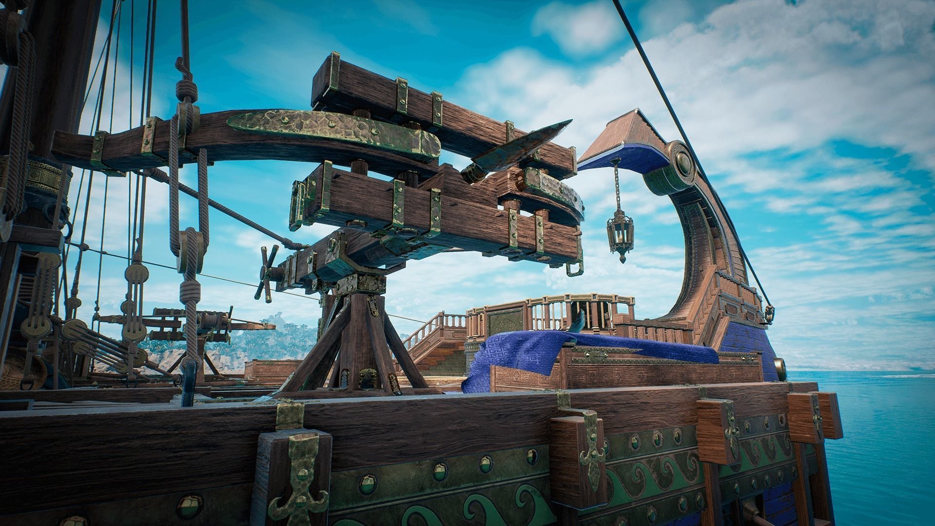 3D model Antique Ship Trireme with interior VR / AR / low-poly | CGTrader