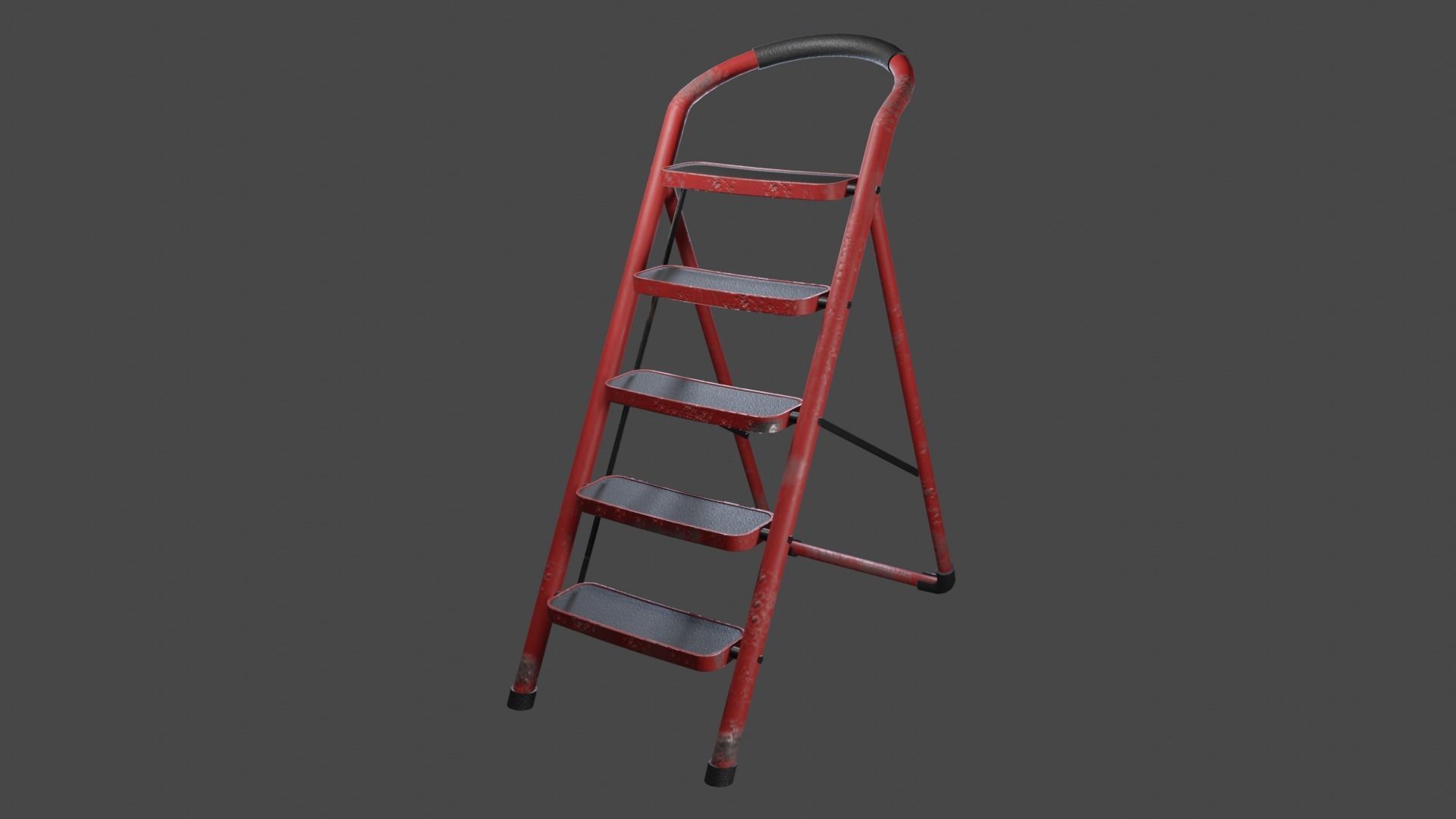 3D model Step Ladder 3D model VR / AR / low-poly | CGTrader