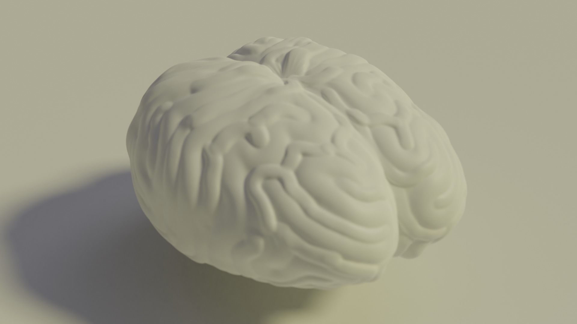 Simple Brain 3D model 3D printable | CGTrader