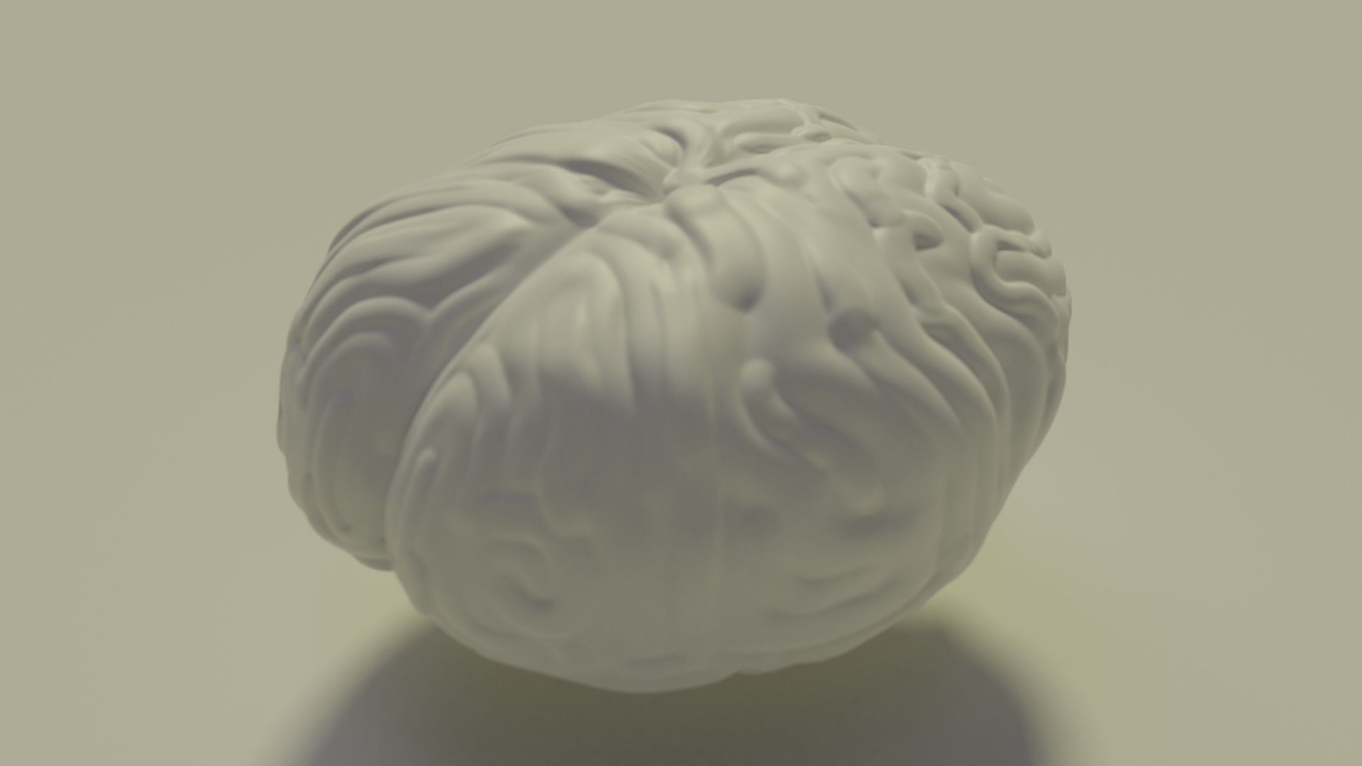 Simple Brain 3D model 3D printable | CGTrader