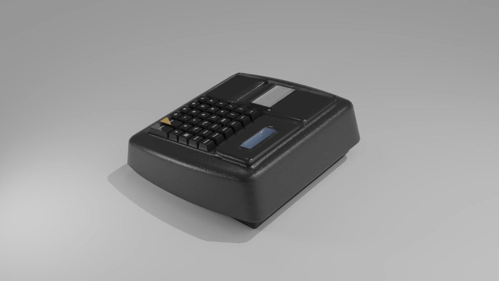Cash register - with texture 3D model | CGTrader