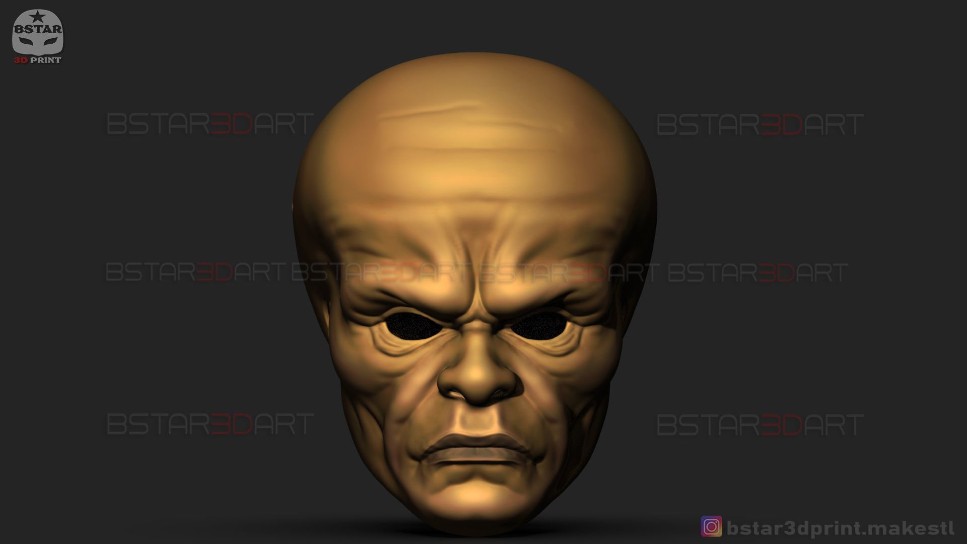 The Watcher Mask - Marvel Comics 3D model 3D printable | CGTrader