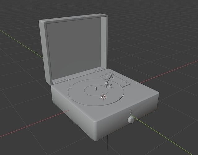 Record Player 3D Model 3D model | CGTrader