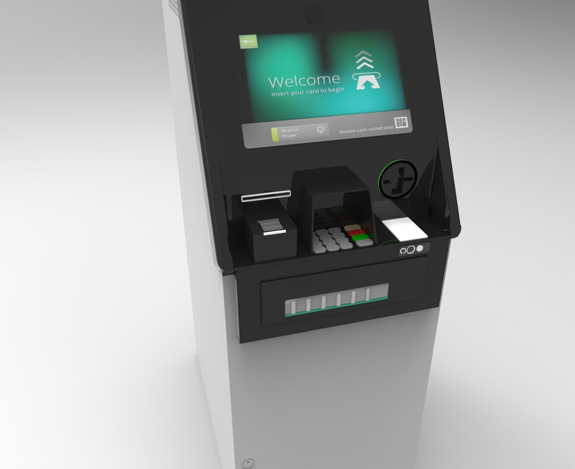 Atm Ncr Selfservice 23 s23 3D model | CGTrader