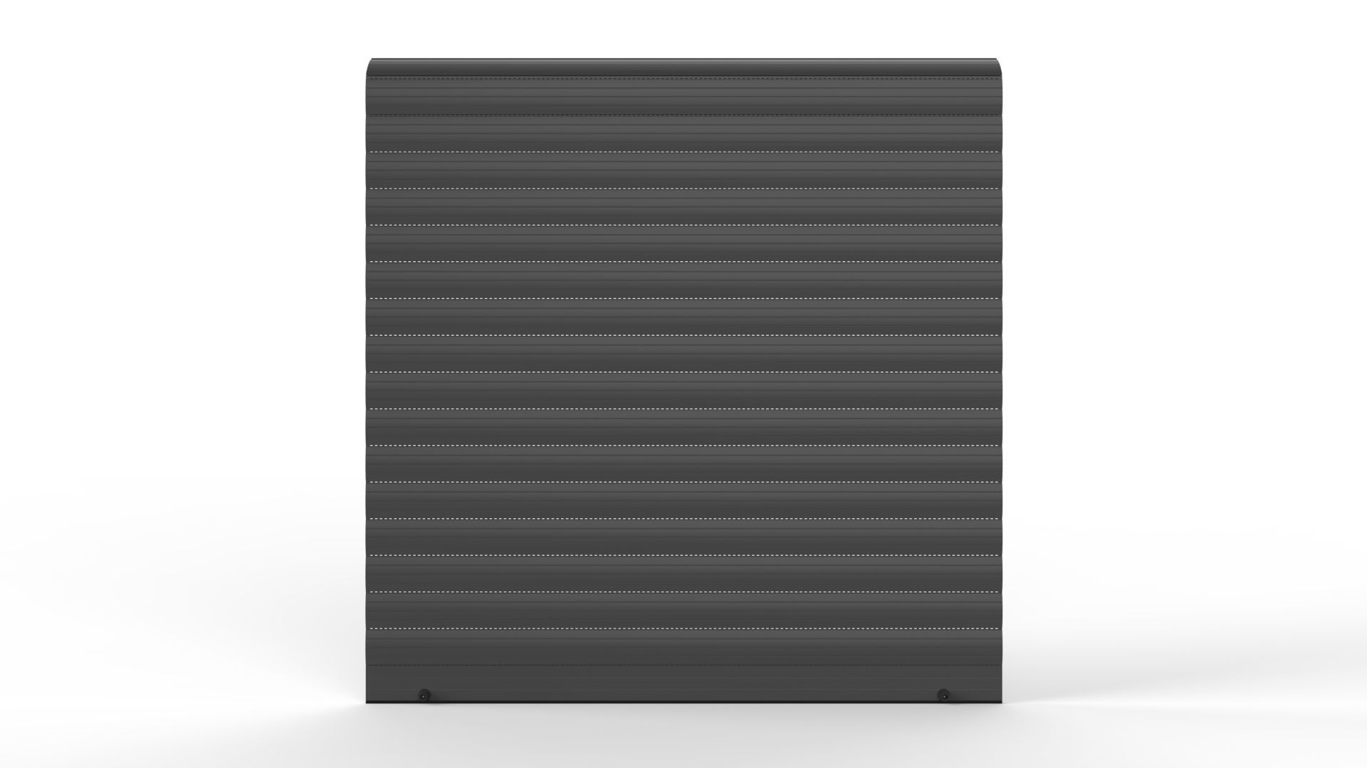 Shutter wall panel 3D model rigged | CGTrader