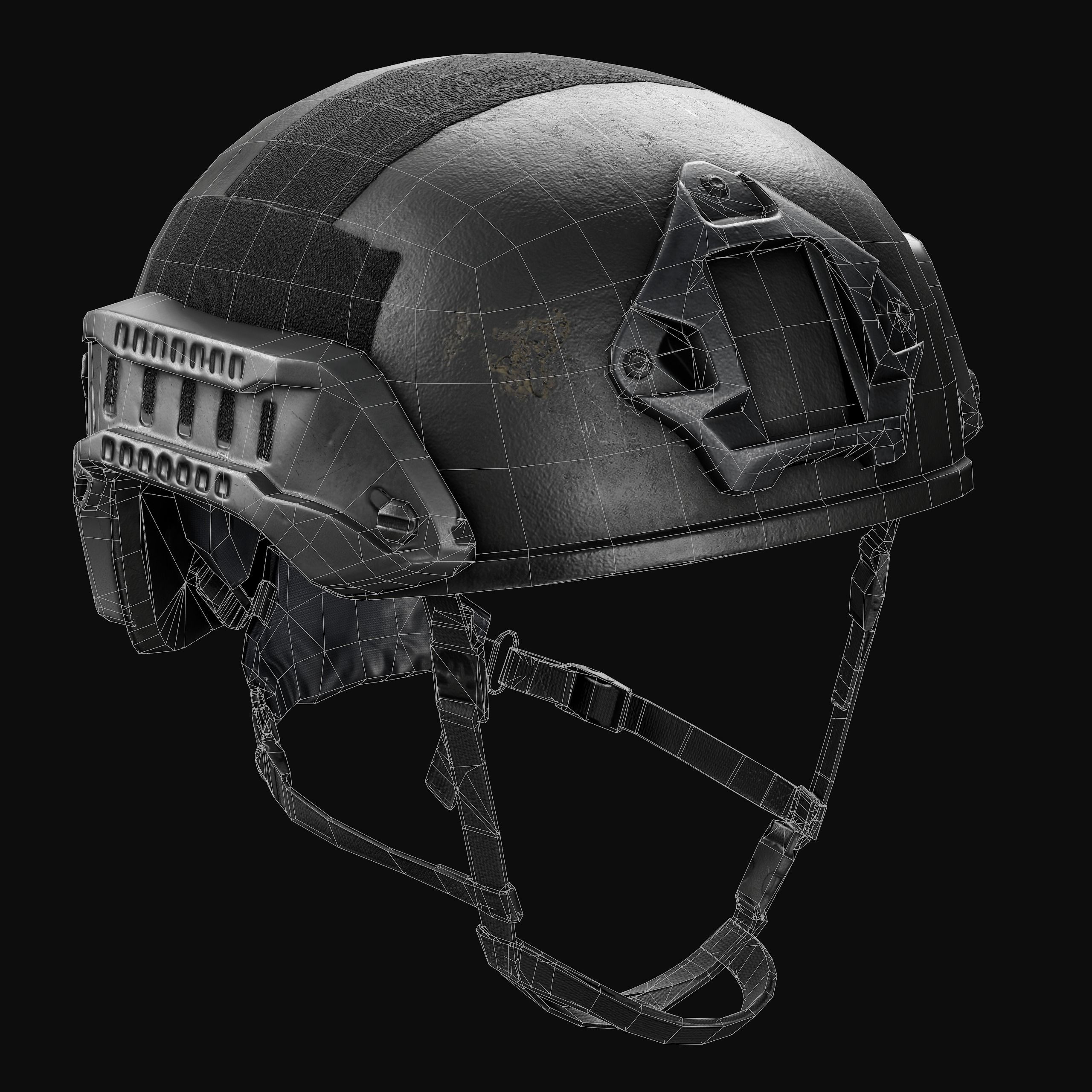 3D model Nexus SF M3 Tactical Helmet LowPoly VR / AR / low-poly | CGTrader