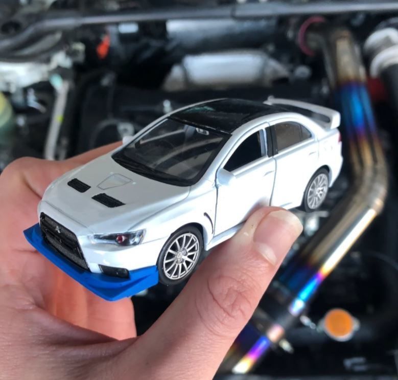 Voltex Lip Splitter Evo X For RC or Diecast 3D model 3D printable ...