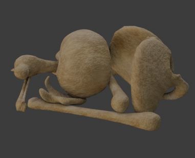 Small Bone Pile 3D model | CGTrader