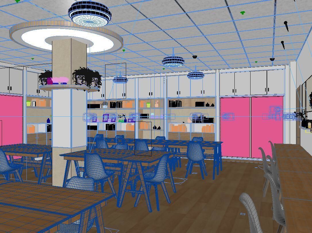 indoor scene 3D model | CGTrader