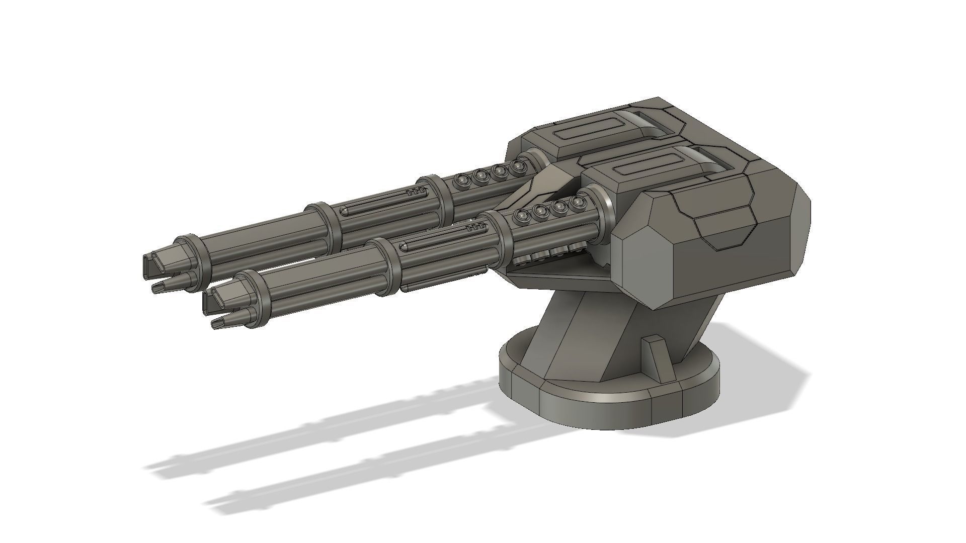 Large Turret V3 free 3D model 3D printable | CGTrader