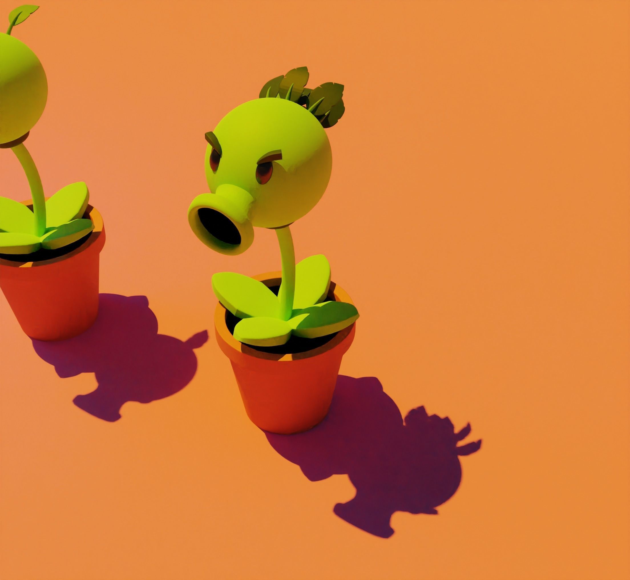 Plants VS Zombies 2 3D model | CGTrader