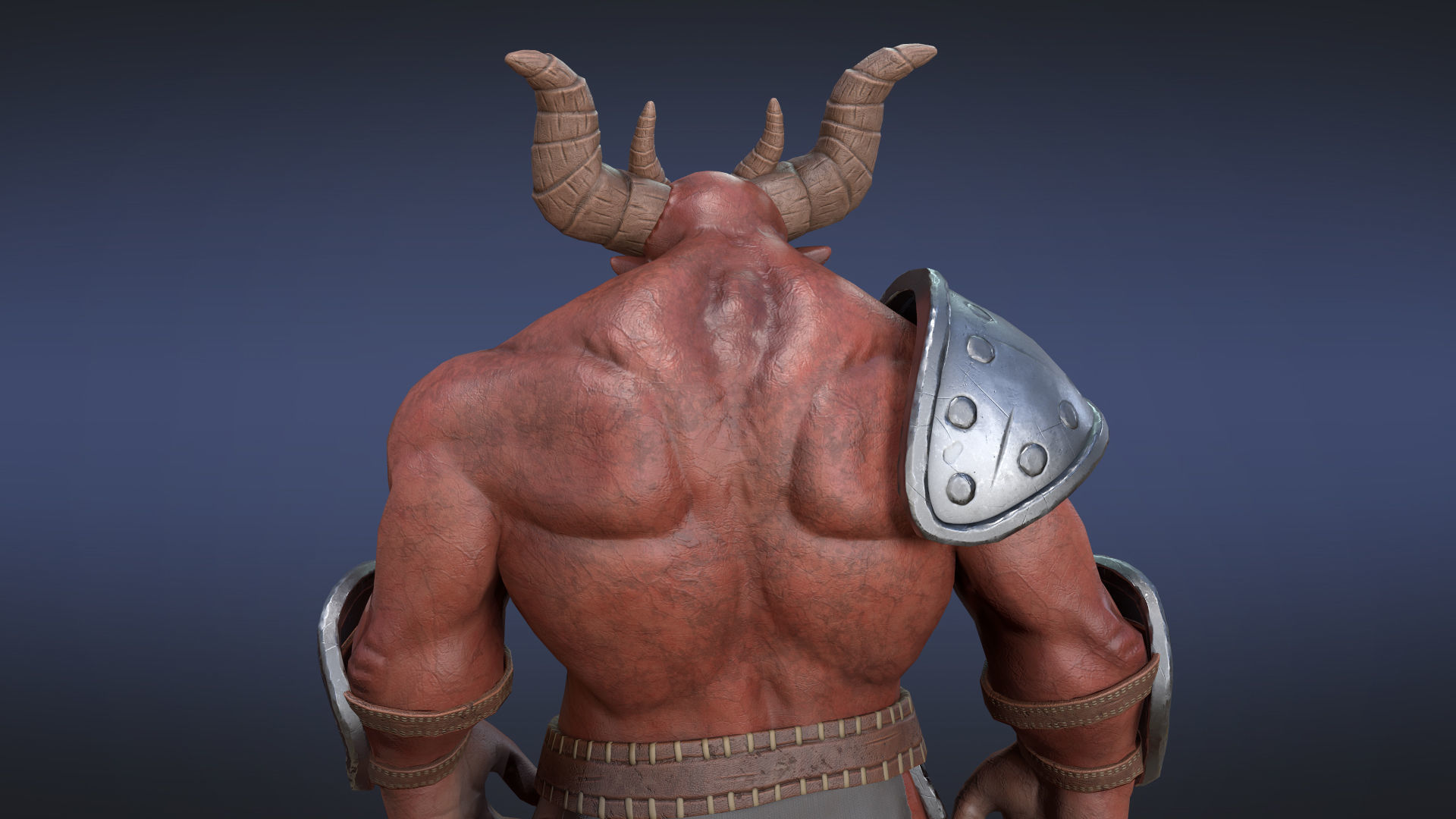 3D model Demon Ogre VR / AR / low-poly rigged | CGTrader