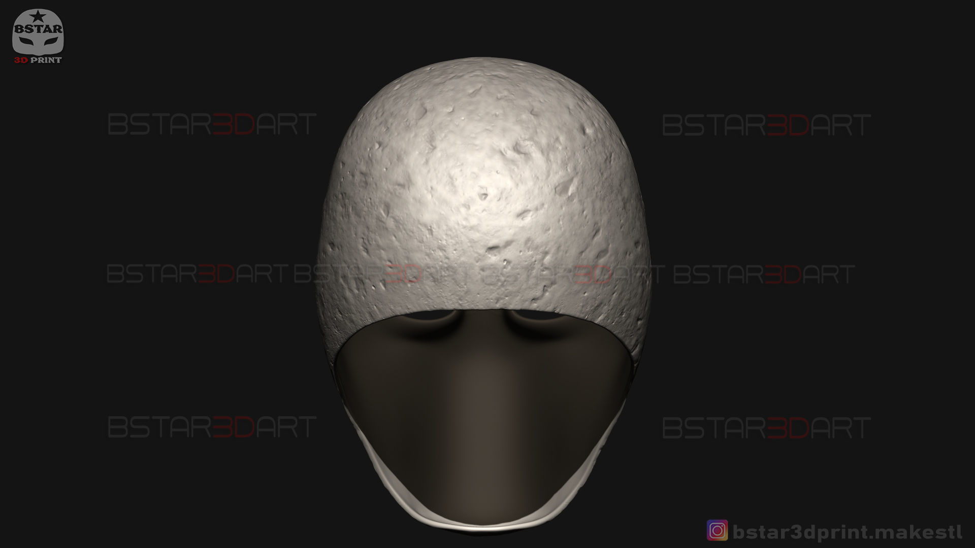 Slender Man Mask - Horror Scary Mask - Halloween Cosplay 3D model 3D ...