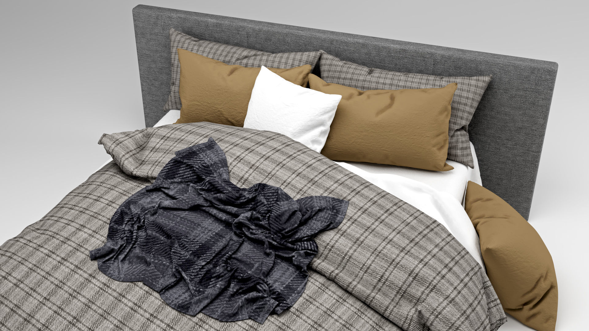 Bed 01 free 3D model | CGTrader