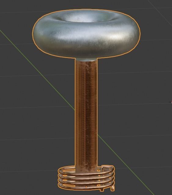 Nikola Tesla character rigged prop tesla coil 3D model rigged | CGTrader