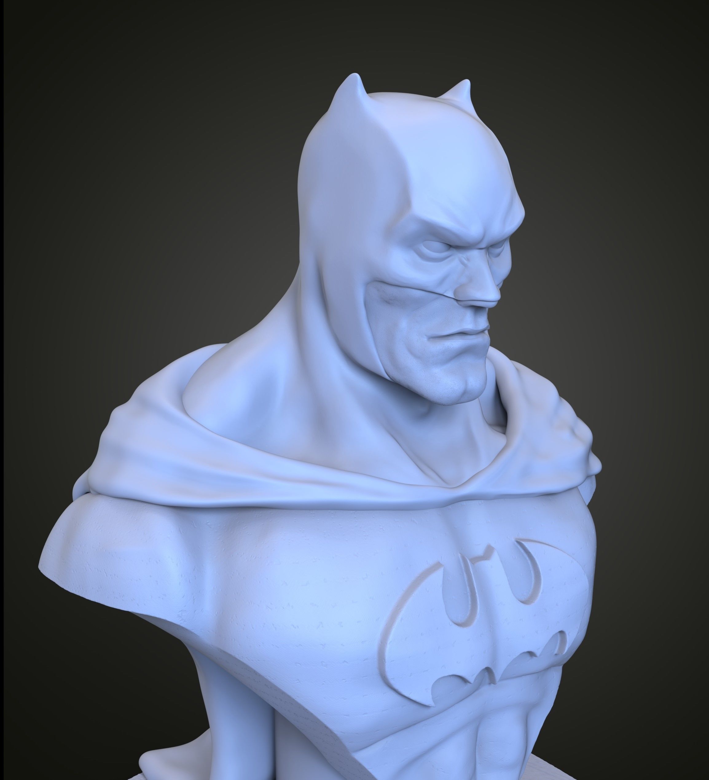 BATMAN bust 3D model 3D printable | CGTrader