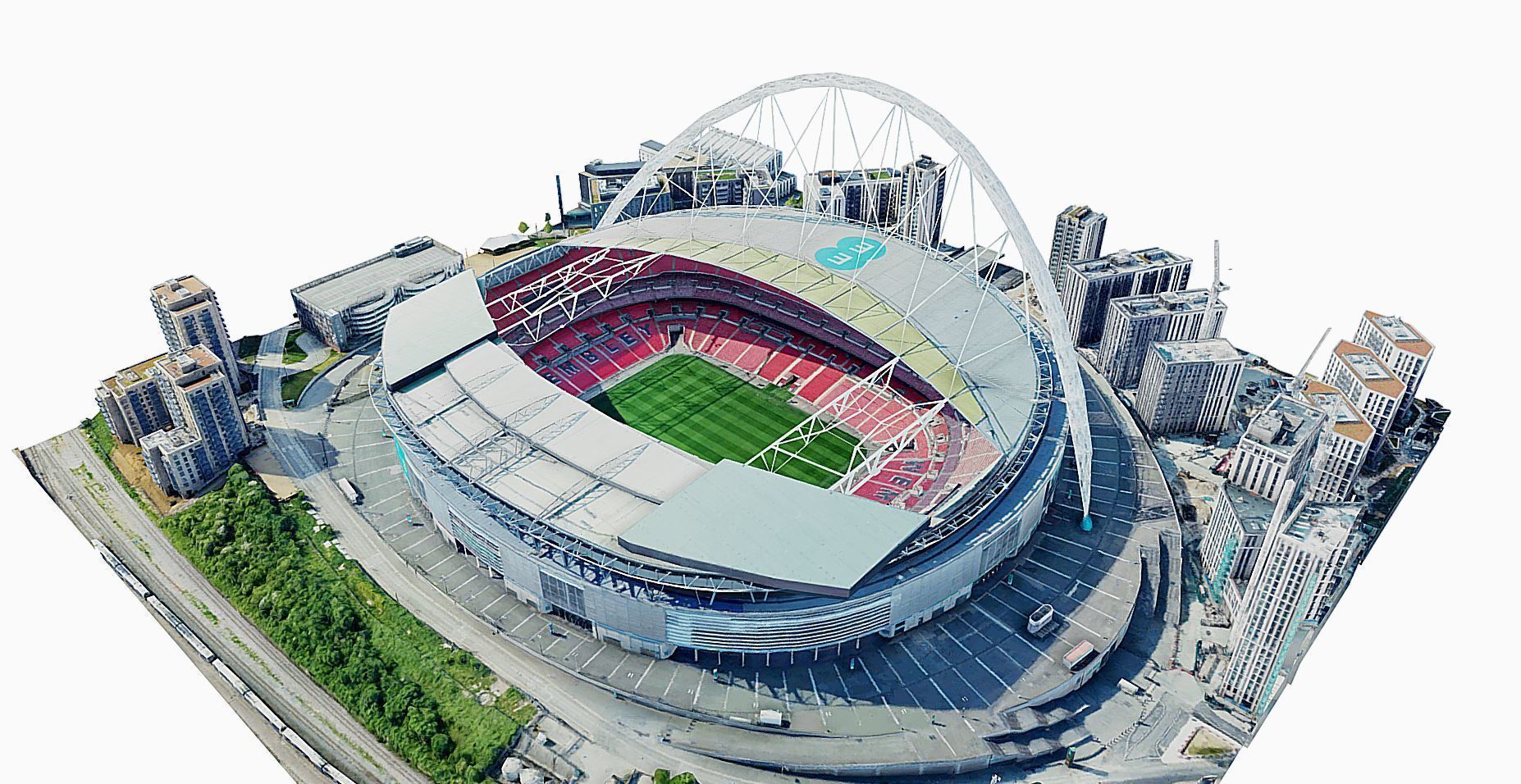 3D model Wembley Stadium VR / AR / low-poly | CGTrader