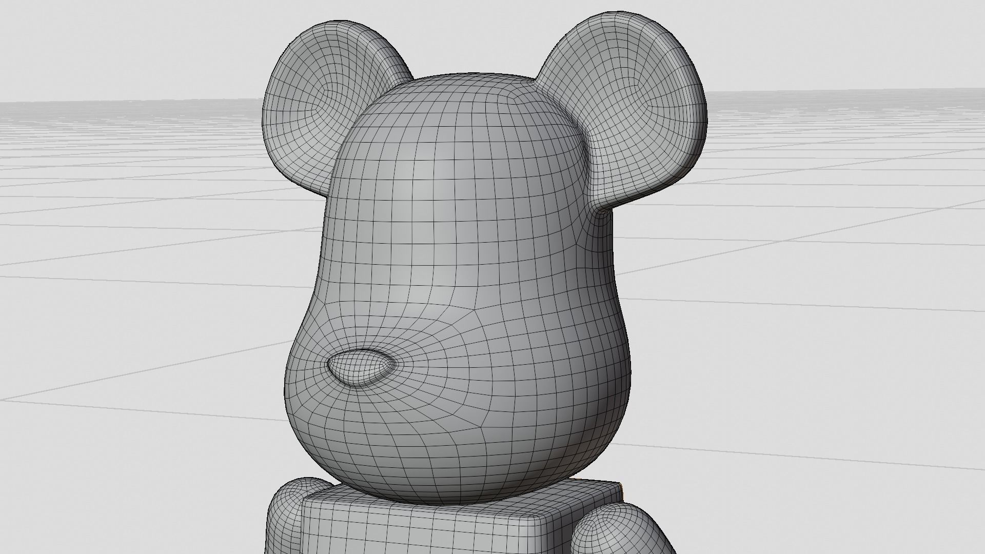 Bearbrick 3d model figure 3D model | CGTrader
