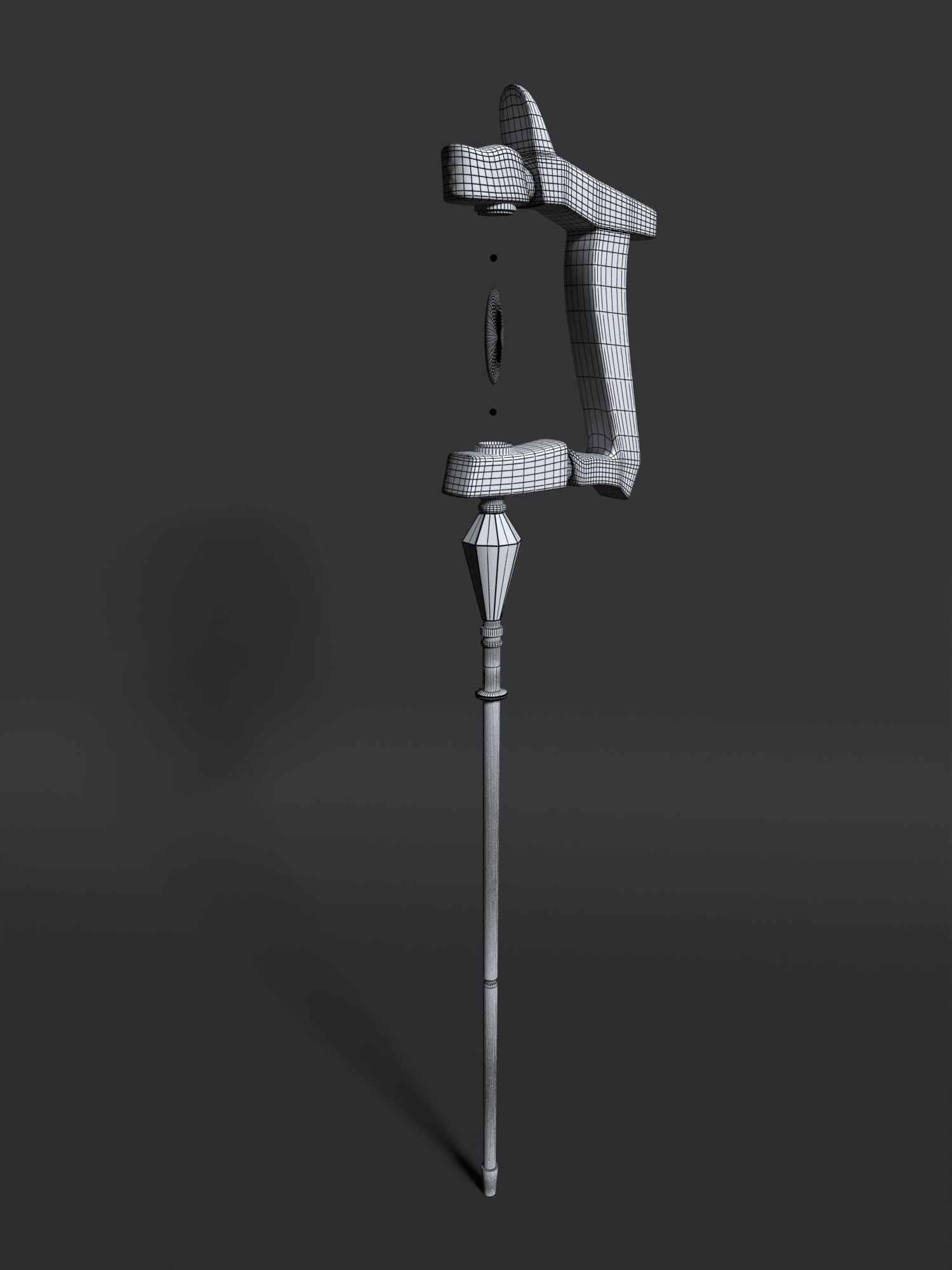 Roxy Migurdia staff Mushoku Tensei Isekai Ittara Honki Dasu 3D model ...