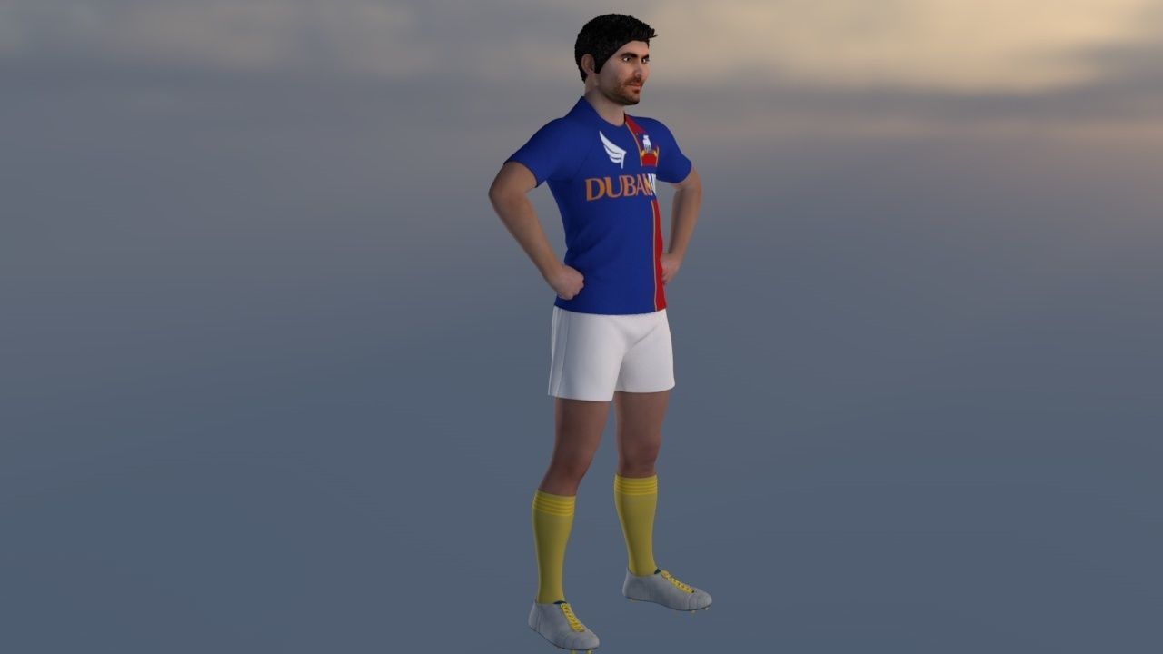 Roy Kent Character Model 3D model | CGTrader