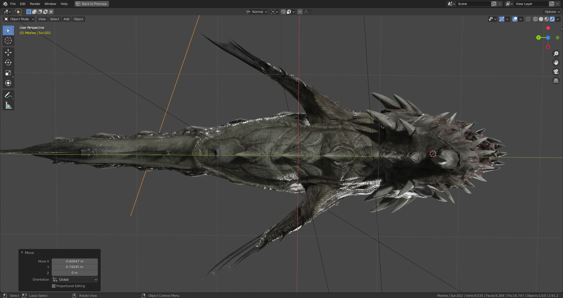 3D model Fish Monster VR / AR / low-poly | CGTrader