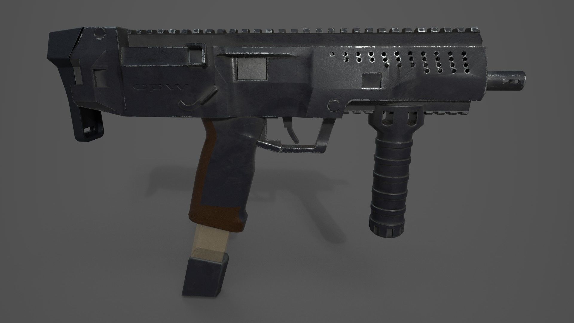 ST Kinetics CPW SMG free VR / AR / low-poly 3D model | CGTrader