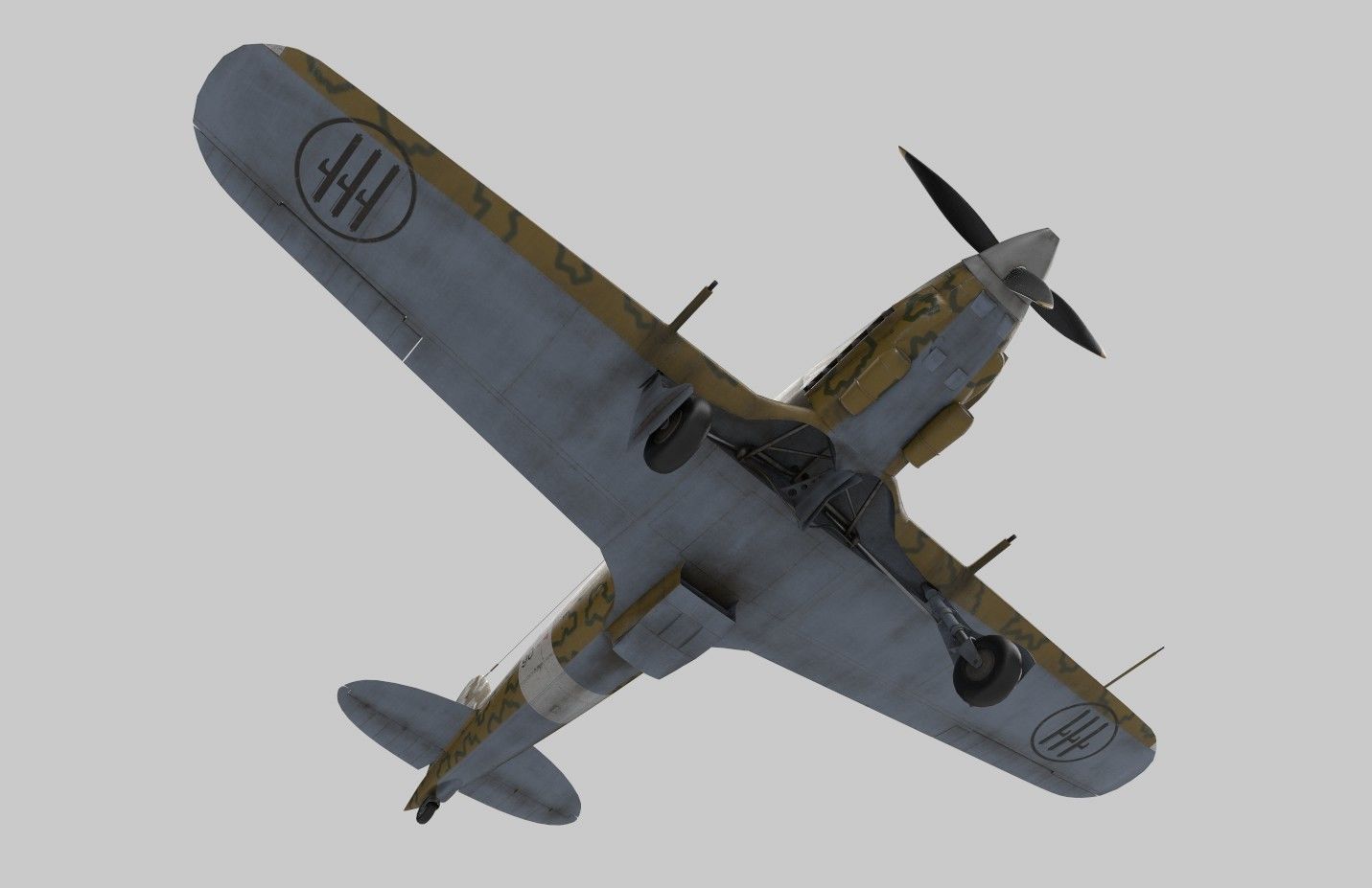 Macchi 205 3D model | CGTrader