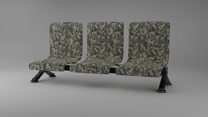 Old Military Bench 4K Free free VR / AR / low-poly 3D model | CGTrader