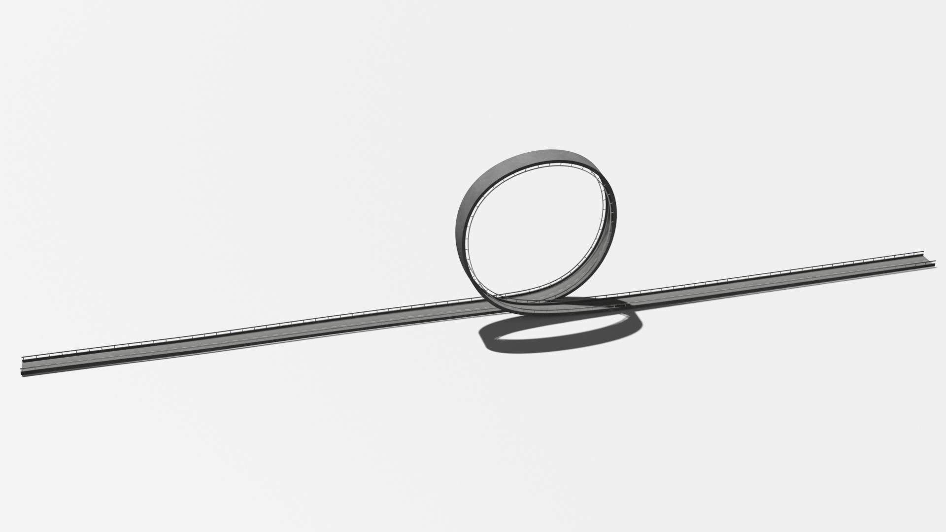 3D model Acrobatic track 3D VR / AR / low-poly | CGTrader