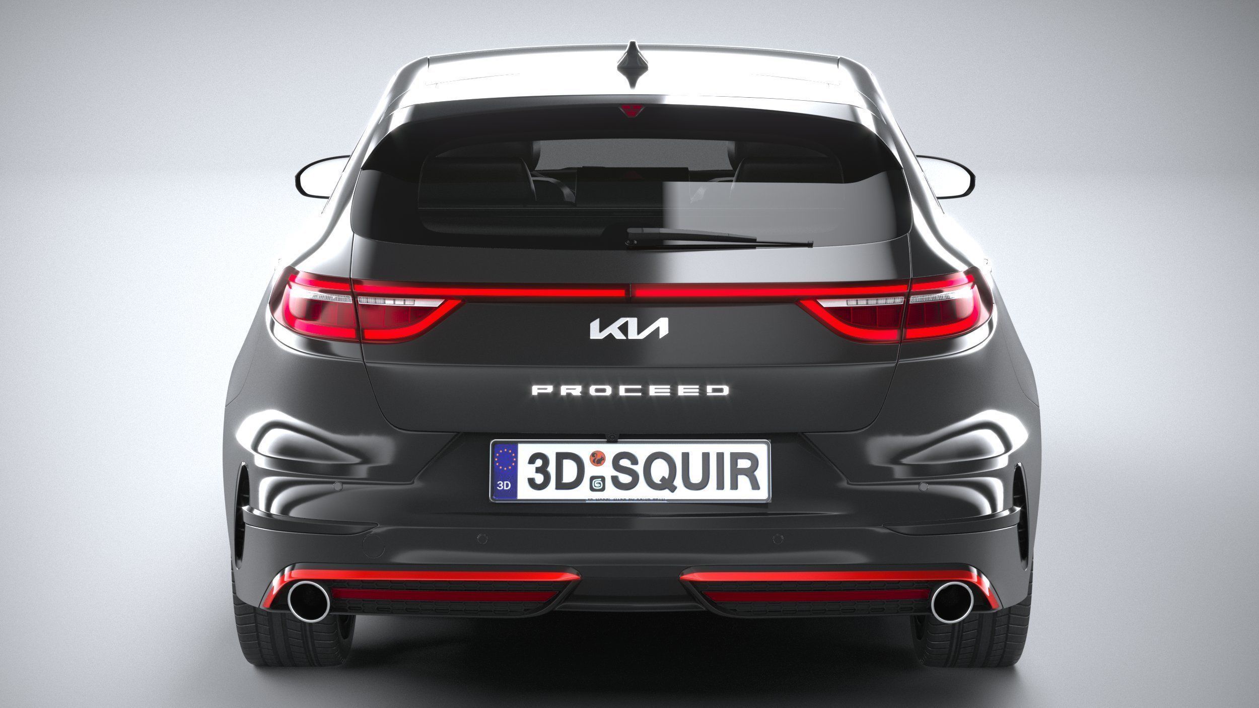 Kia ProCeed GT 2022 3D model | CGTrader