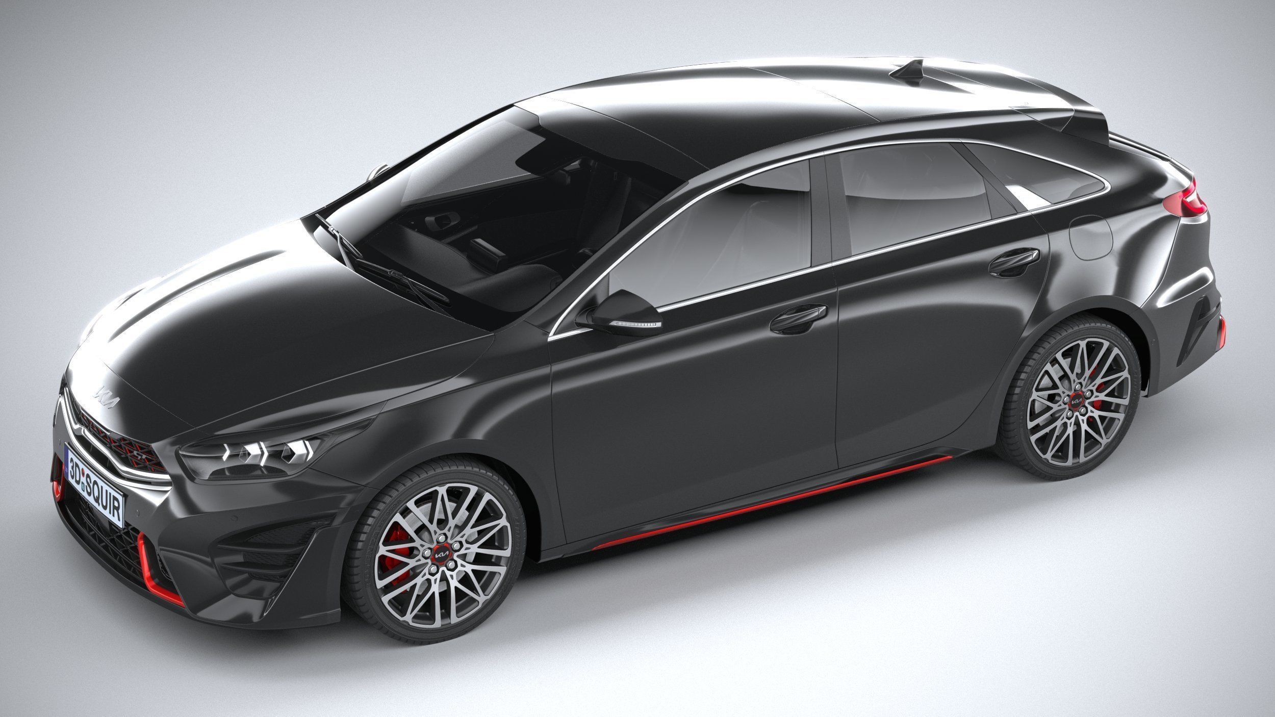 Kia ProCeed GT 2022 3D model | CGTrader