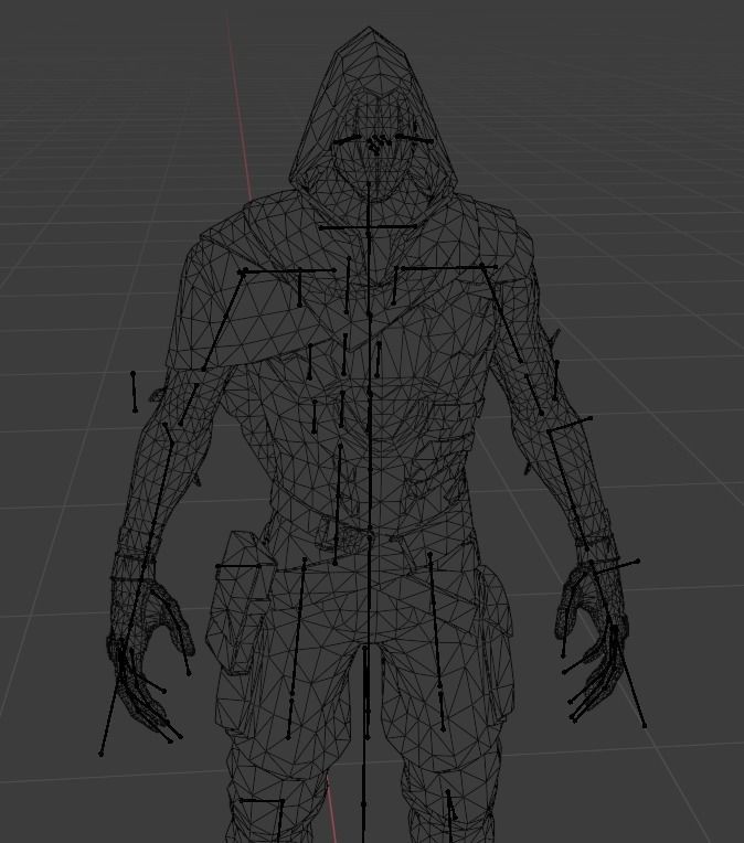 3D model Omen - character from Valorant - textured and rigged VR / AR ...