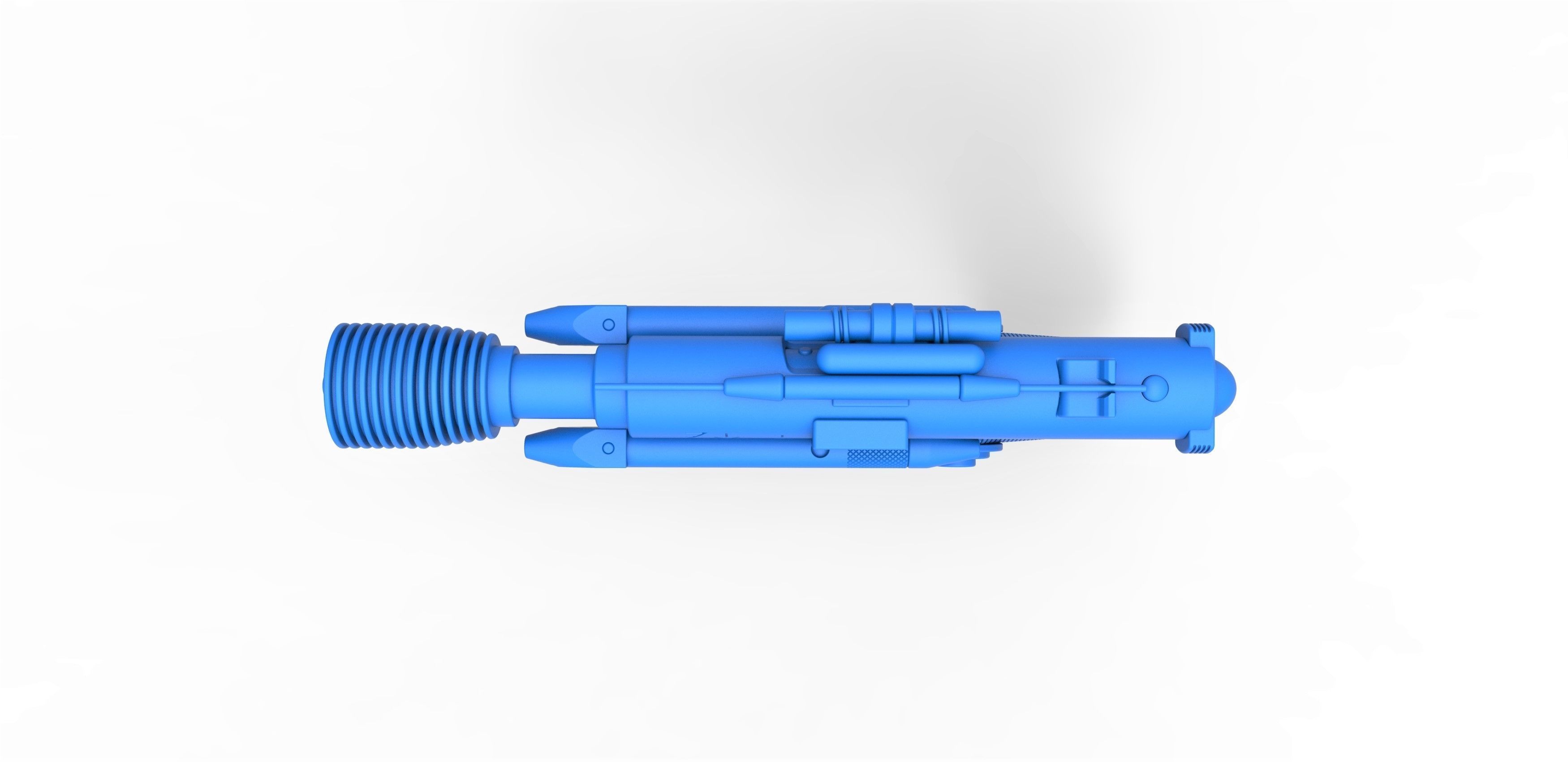 Heavy Blaster pistol DT-12 from Star Wars A New Hope 1977 3D model ...